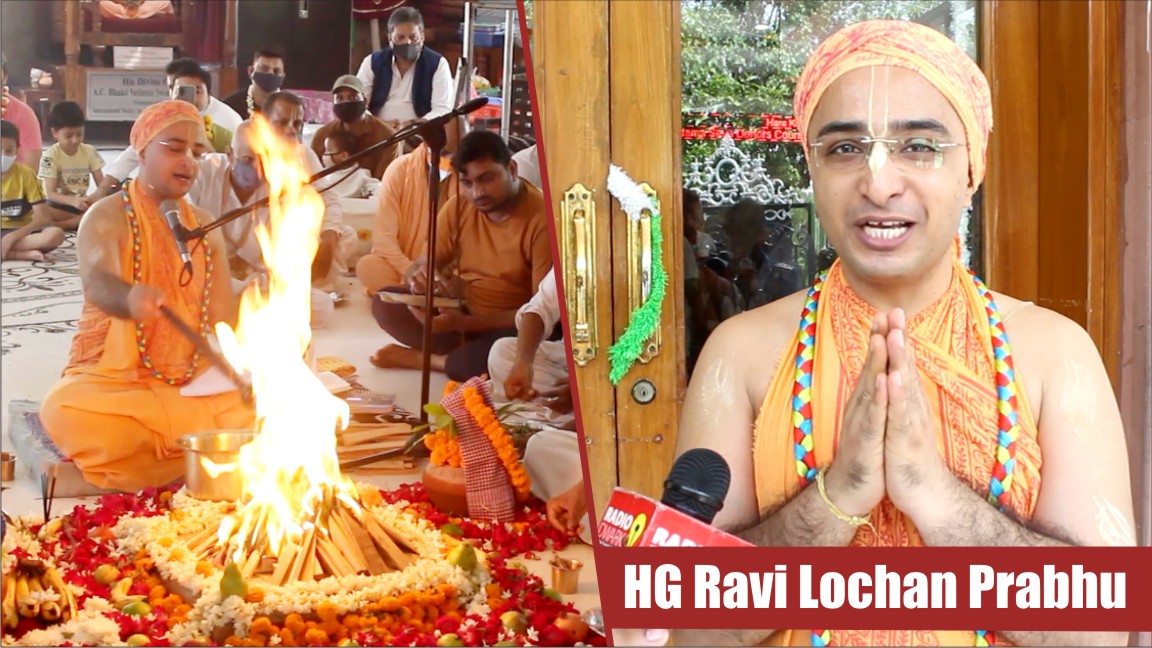 ISKCON Dwarka Organised Special Aarti for Defence Personal on ...